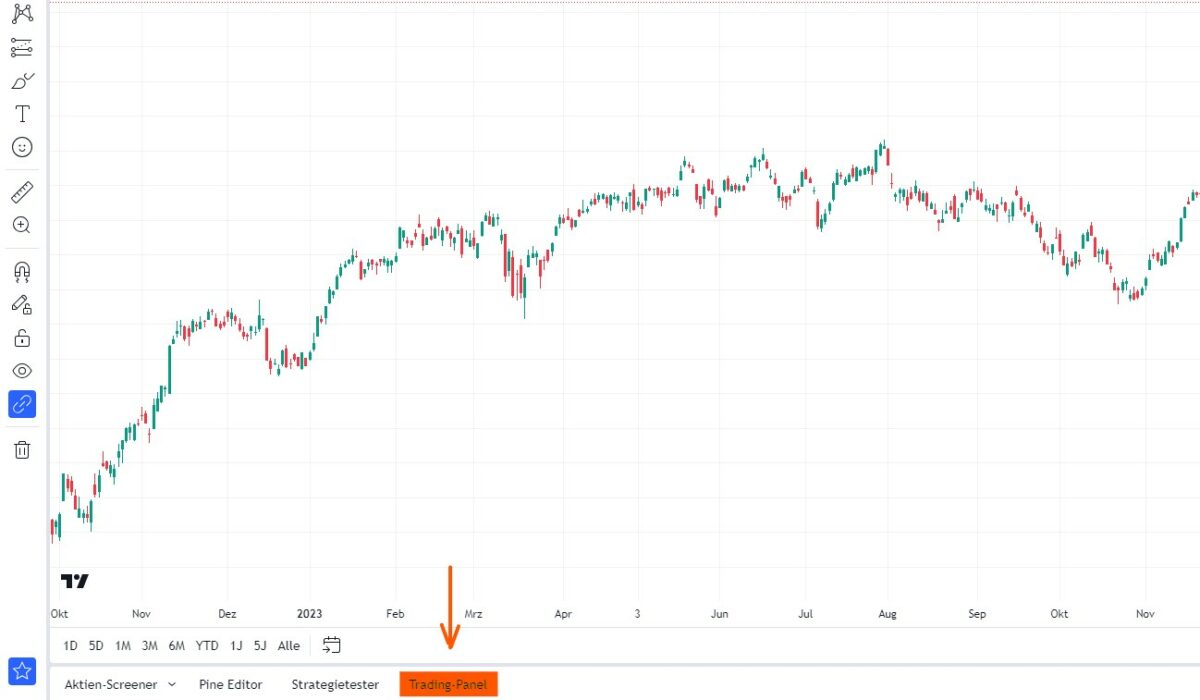 TradingView Paper Trading einrichten